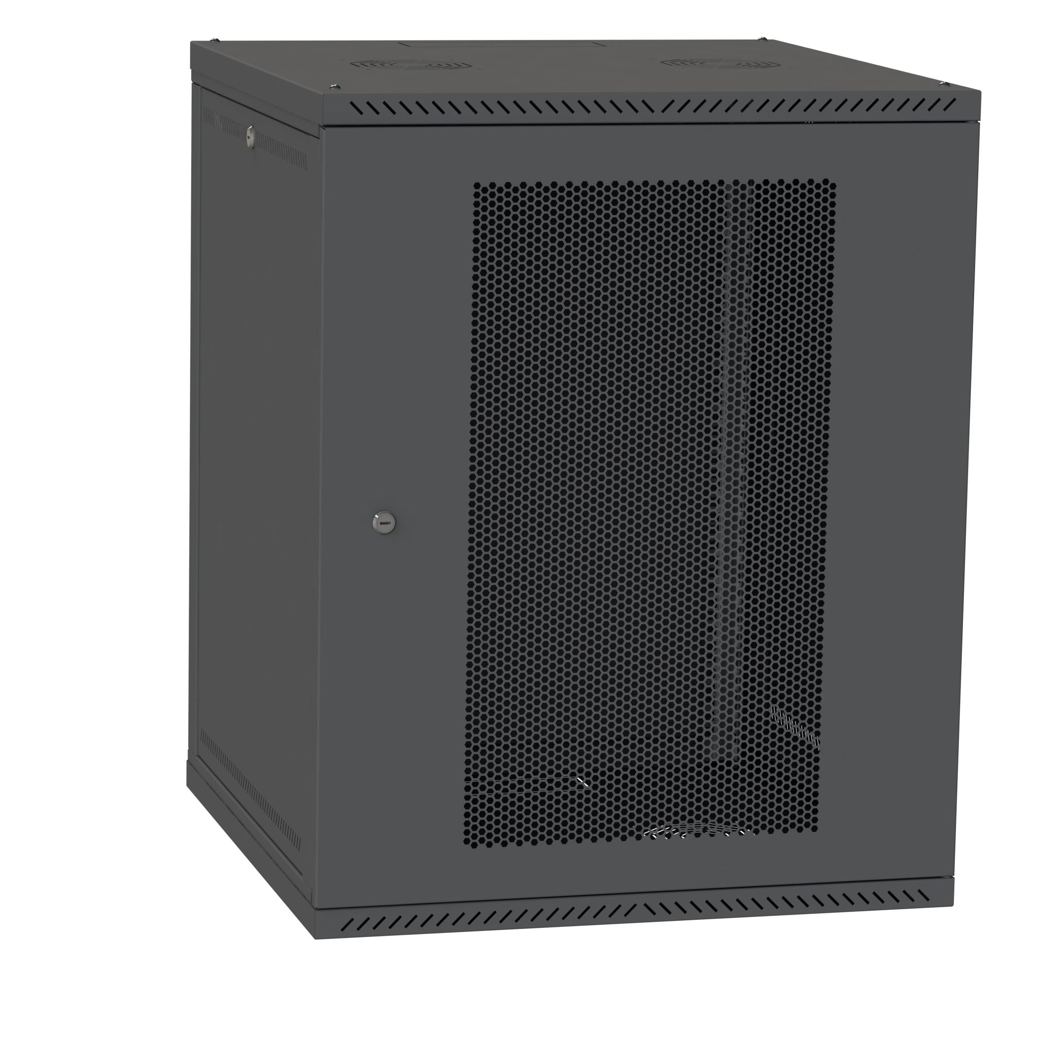 18U Wall Mounted Data Cabinet 600x450 Mesh Door