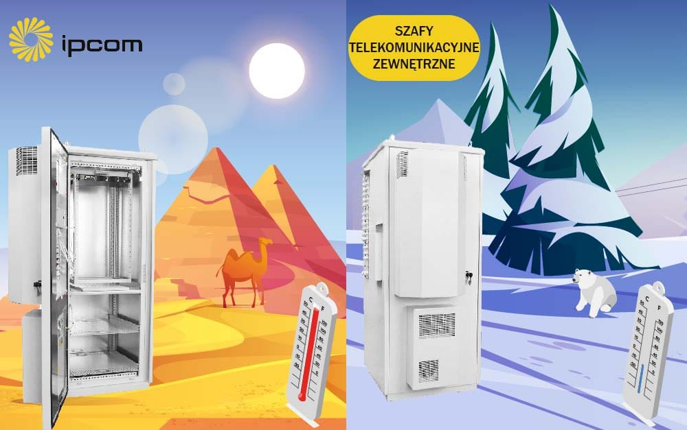 Outdoor telecommunication cabinets for GSM or ISP operators